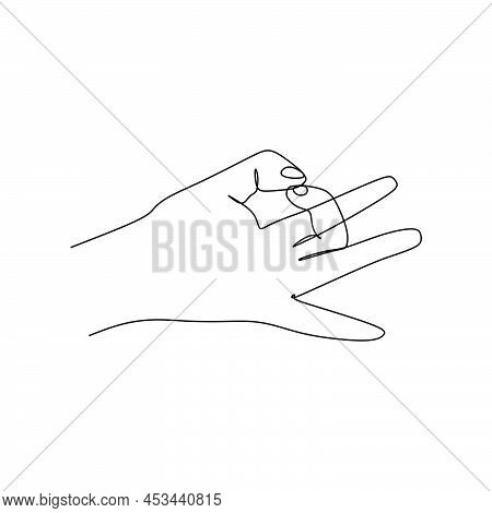 Flick Hand Gesture Vector & Photo (Free Trial) | Bigstock