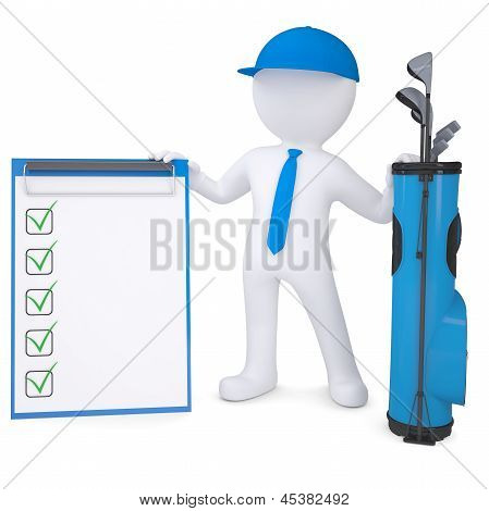 3d White Man Holding Image & Photo (Free Trial) | Bigstock