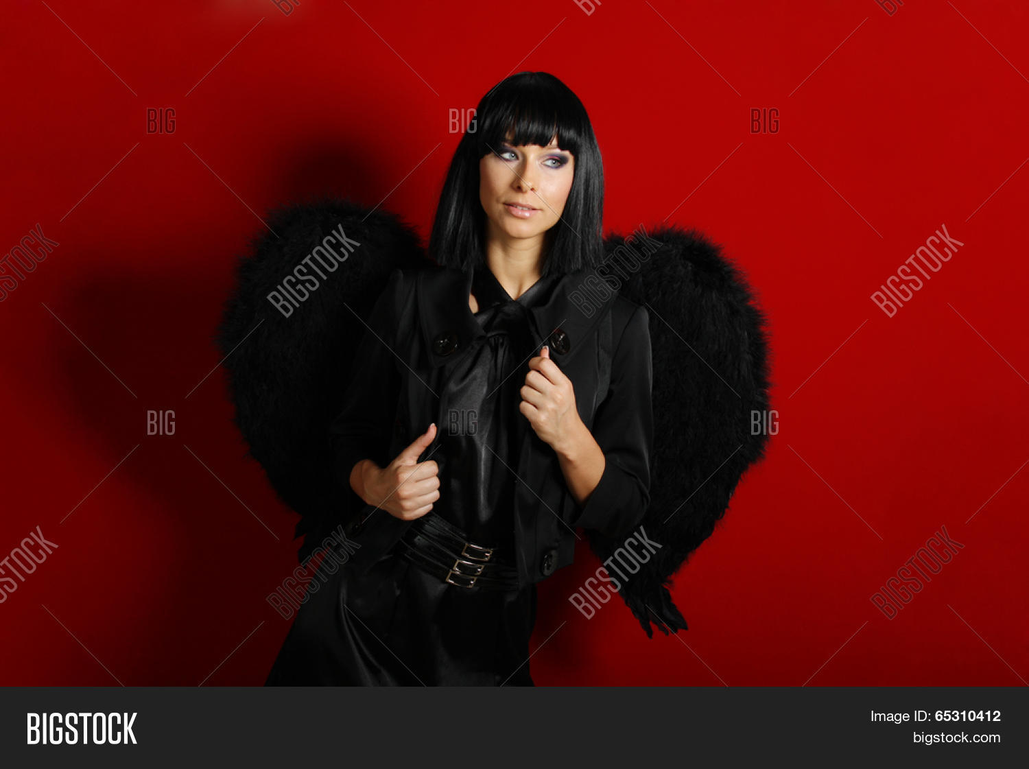 Sexy Black Angel Image & Photo (Free Trial) | Bigstock