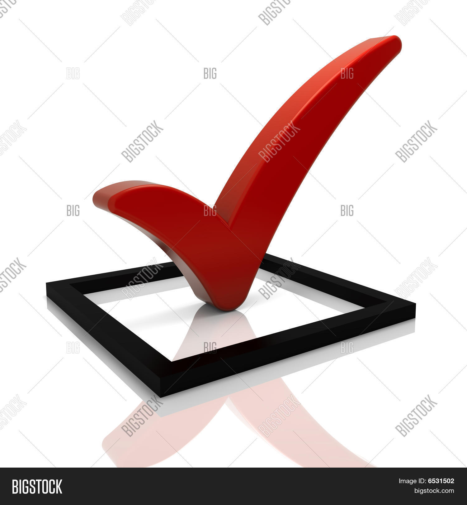 Red Tick Symbol Image & Photo (Free Trial) | Bigstock