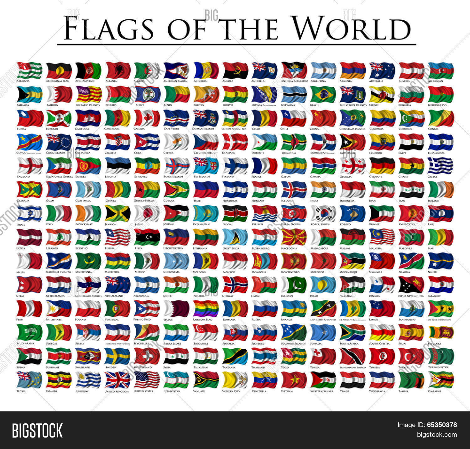 210 Flags World - Image & Photo (Free Trial) | Bigstock