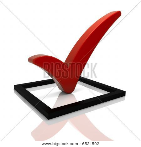 Red Tick Symbol Image & Photo (Free Trial) | Bigstock