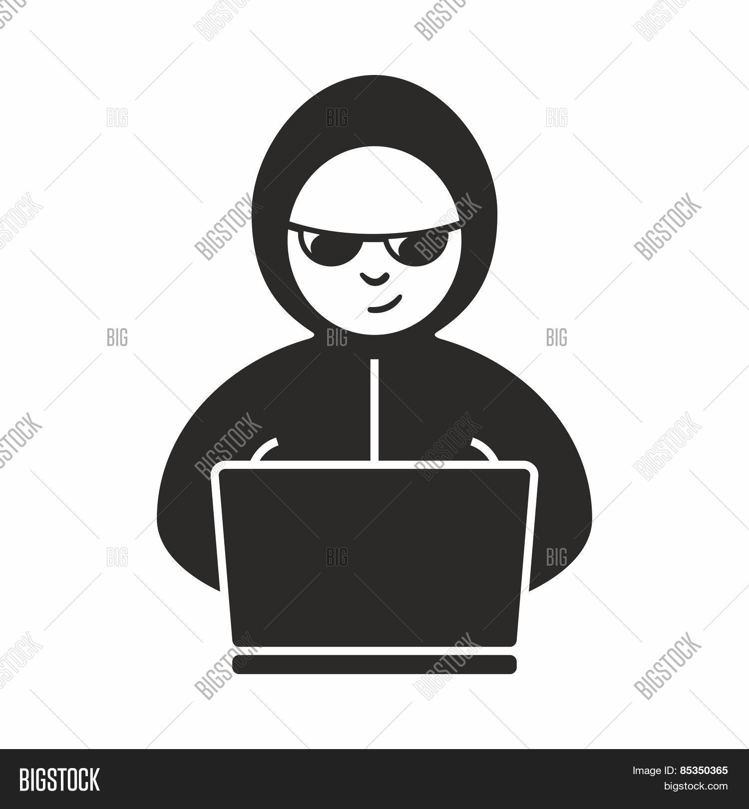 Hacker Icon Vector & Photo (Free Trial) | Bigstock
