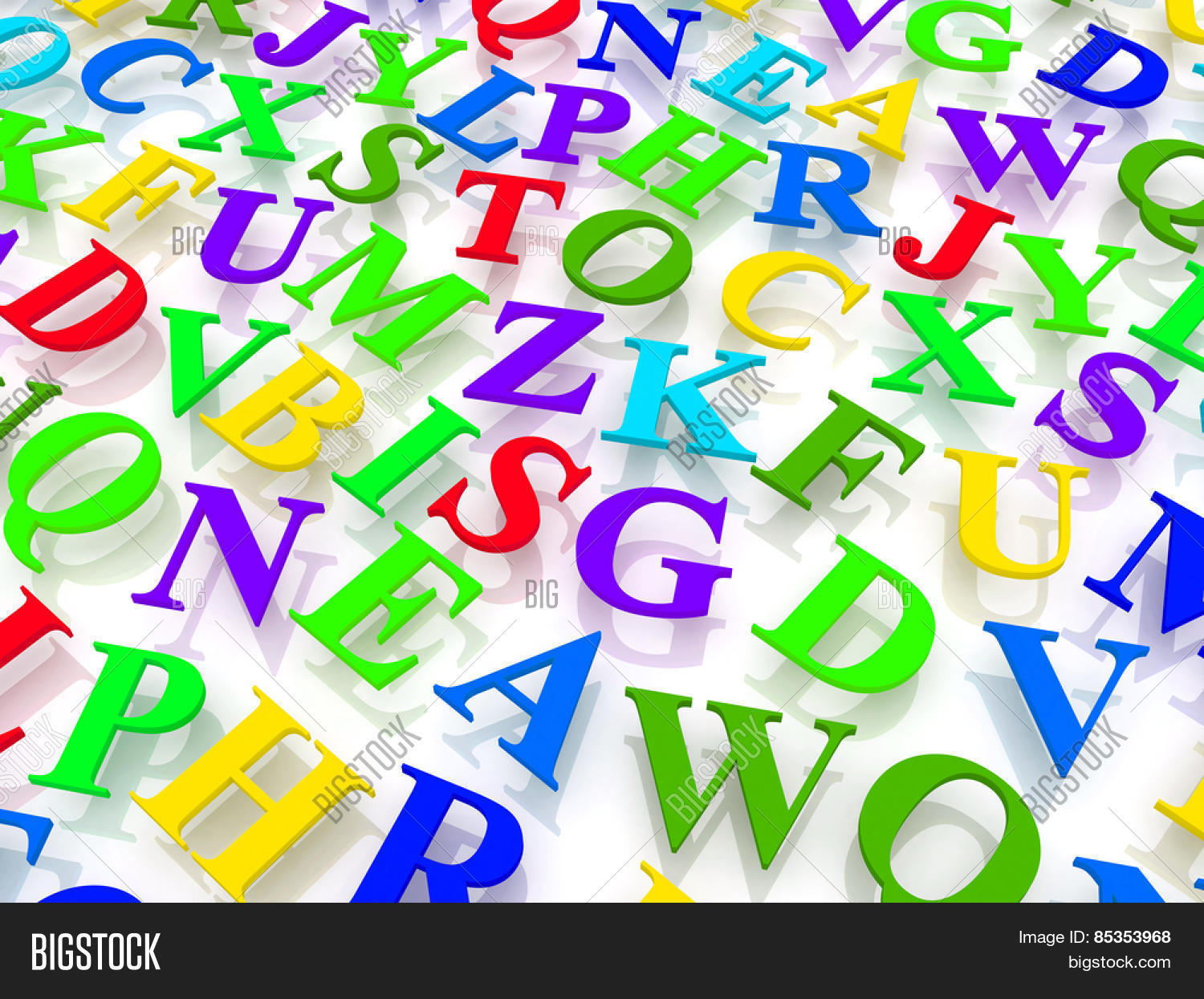 Letters English Image & Photo (Free Trial) | Bigstock