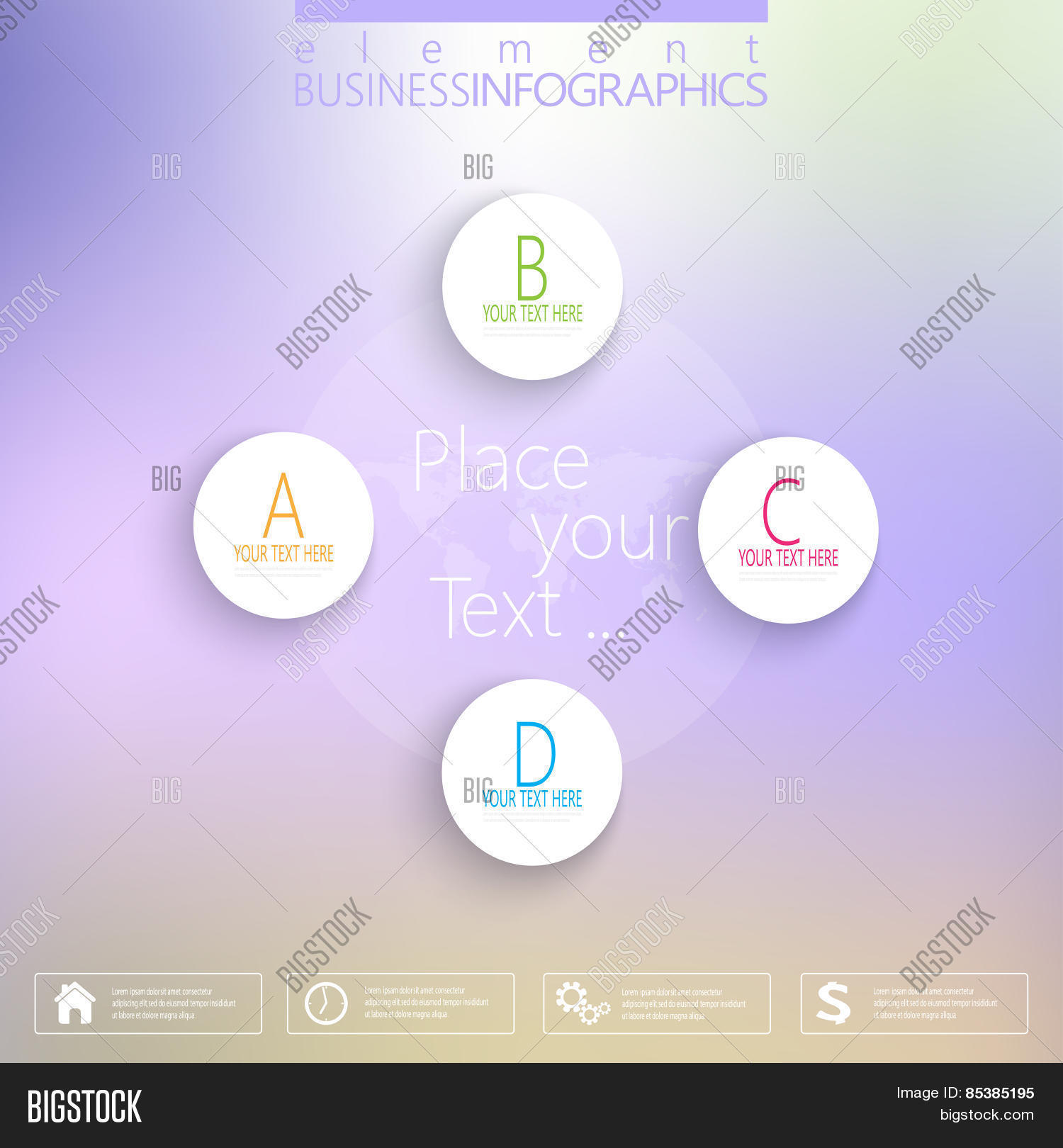 Numbered Circles Vector & Photo (Free Trial) | Bigstock
