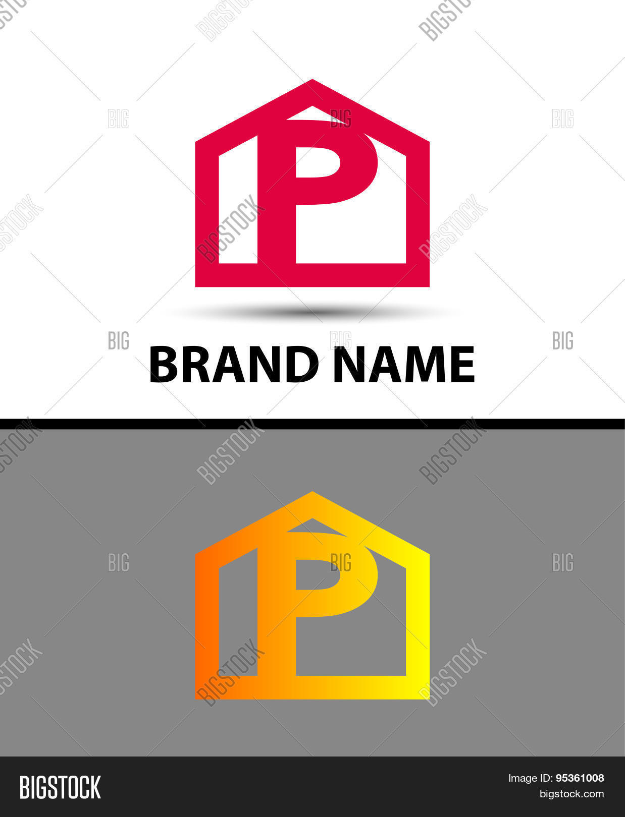 Vector - Letter P Vector & Photo (Free Trial) | Bigstock