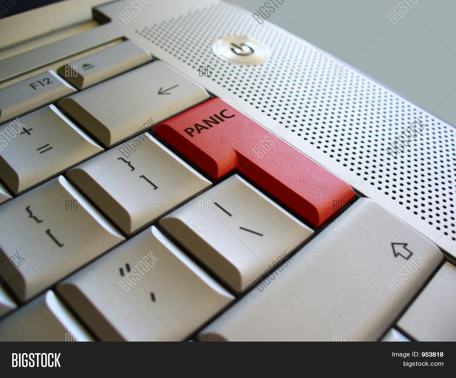 Panic Keyboard Image & Photo (Free Trial) | Bigstock