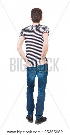 Back View Man Jeans. Image & Photo (Free Trial) | Bigstock