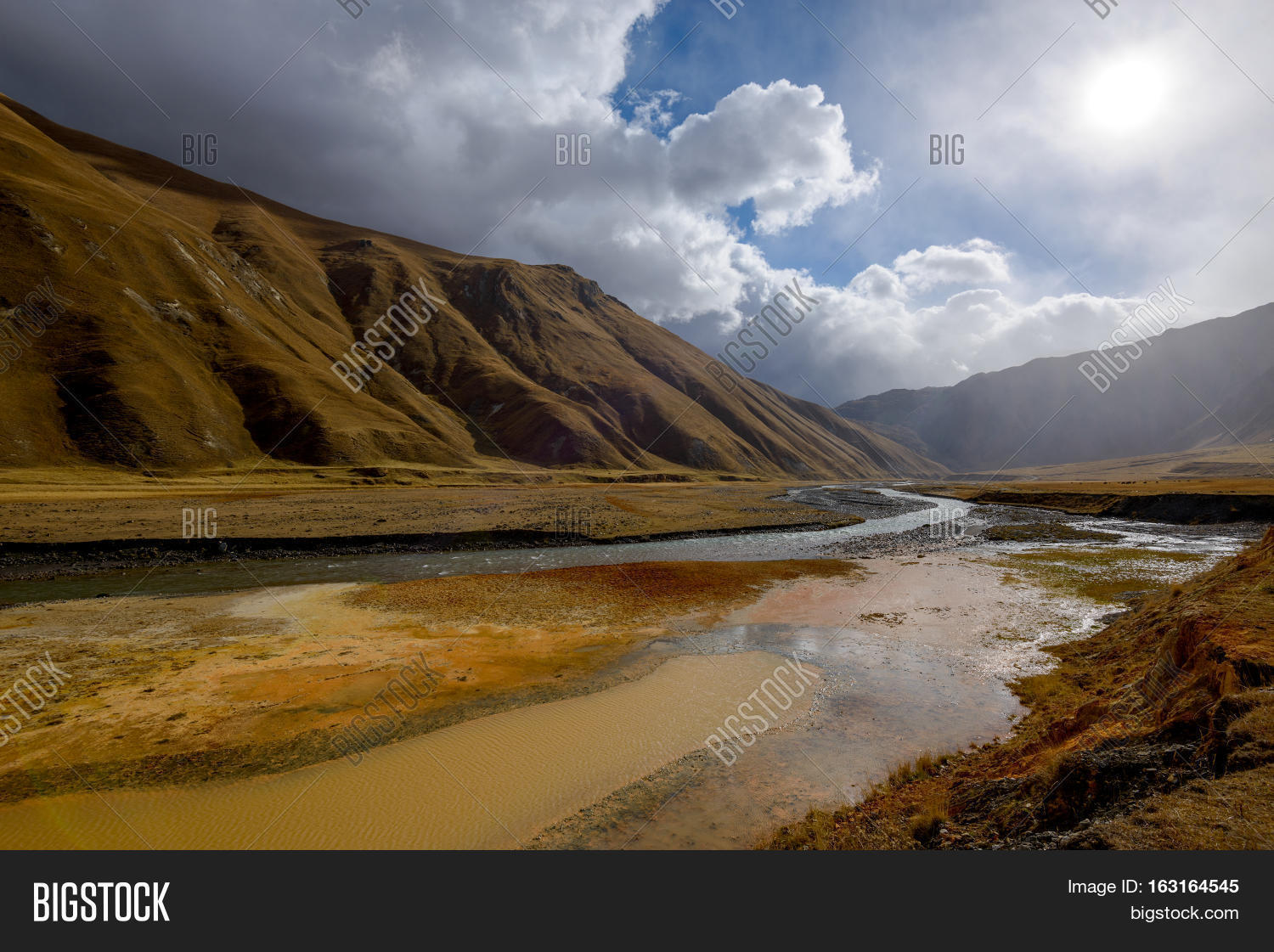 Terek River Valley Image & Photo (Free Trial) | Bigstock