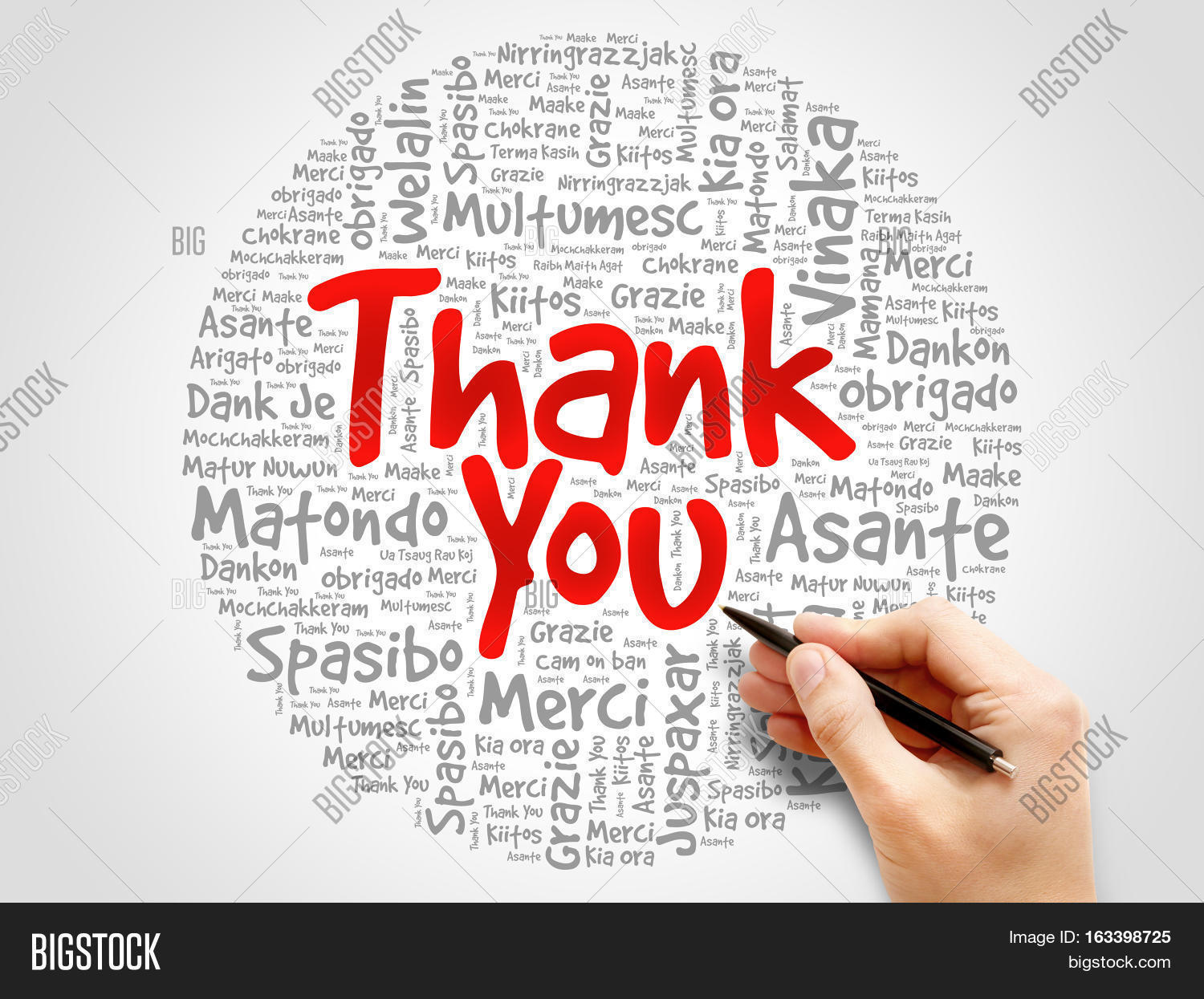 Thank You Word Cloud Image & Photo (Free Trial) | Bigstock