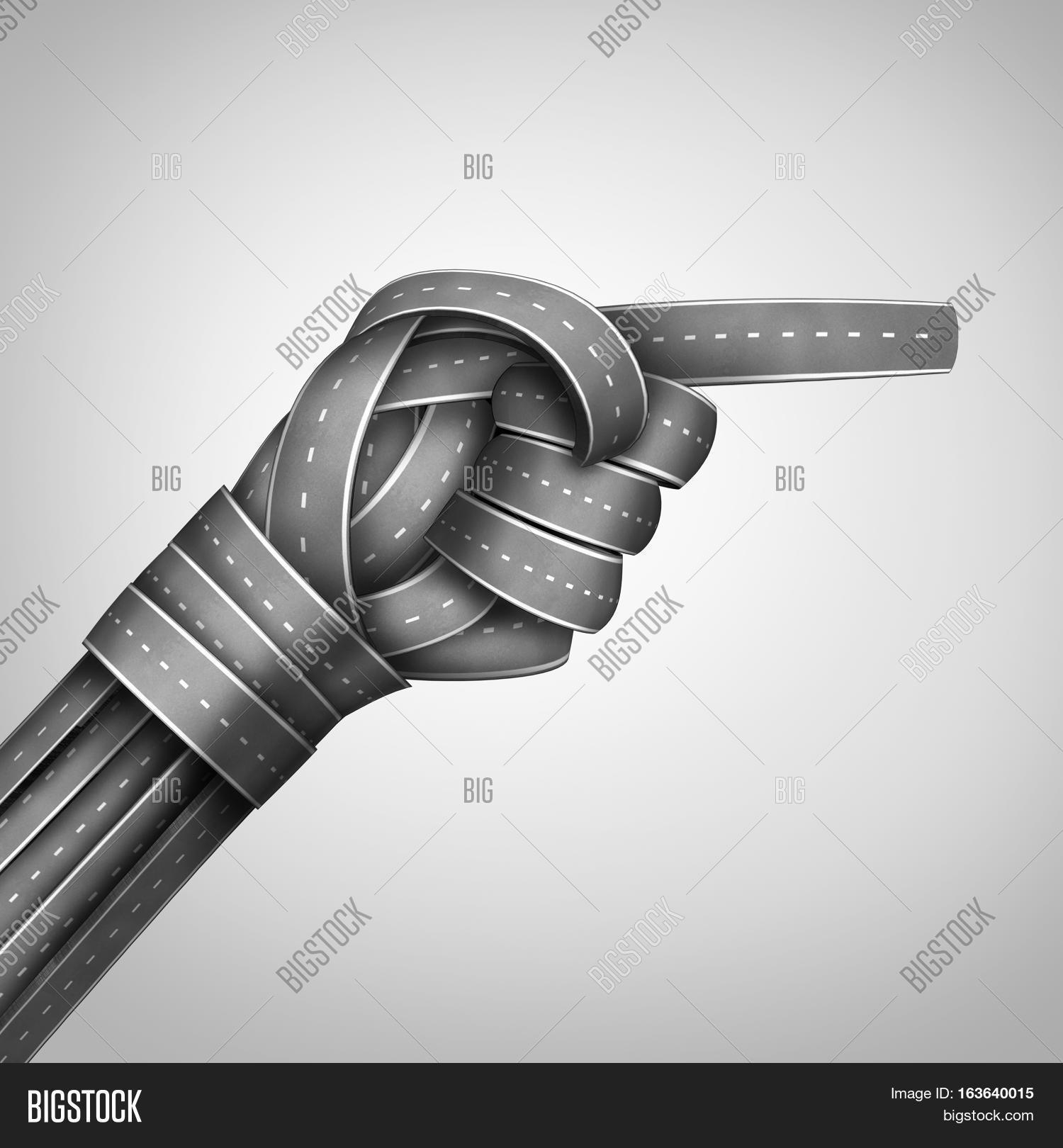 Pointing Direction Image & Photo (Free Trial) | Bigstock