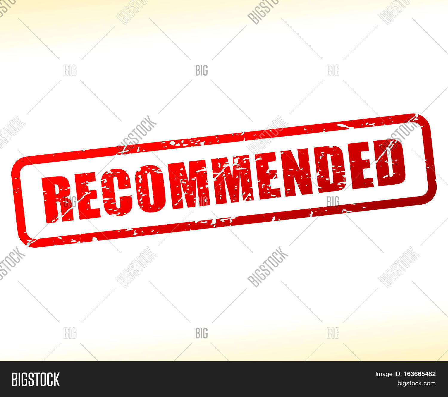 Recommended Text Vector & Photo (Free Trial) | Bigstock