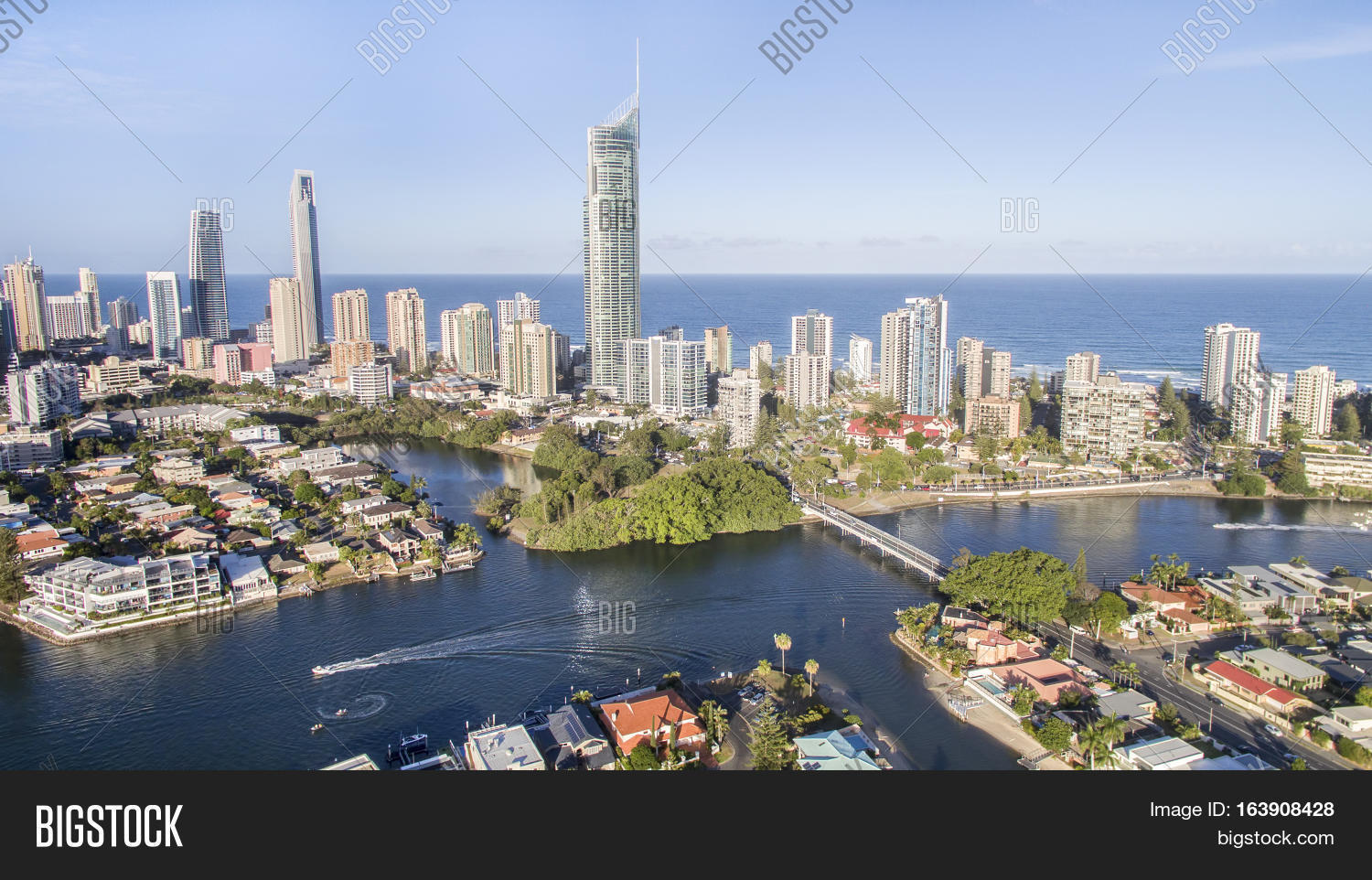 Aerial View Gold Coast Image & Photo (Free Trial) | Bigstock