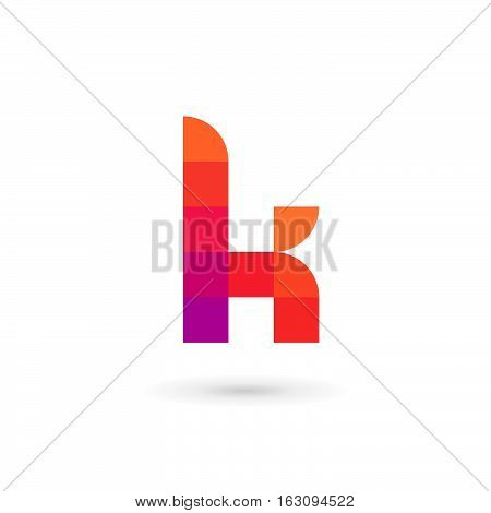 Letter K Mosaic Logo Vector & Photo (Free Trial) | Bigstock