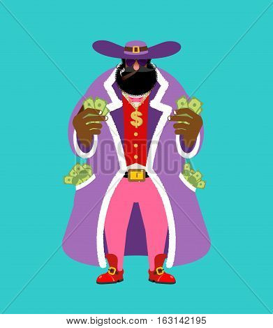 Pimp Money. Cool Man Vector & Photo (Free Trial) | Bigstock