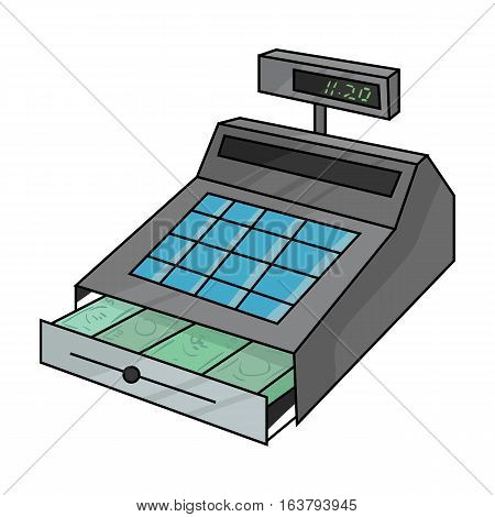 Cashbox Icon Cartoon Vector & Photo (Free Trial) | Bigstock