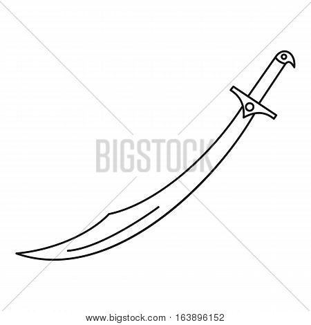 Arabian Scimitar Icon Vector & Photo (Free Trial) | Bigstock