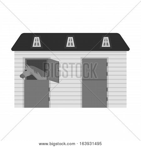 Horse Stable Icon Vector & Photo (Free Trial) | Bigstock