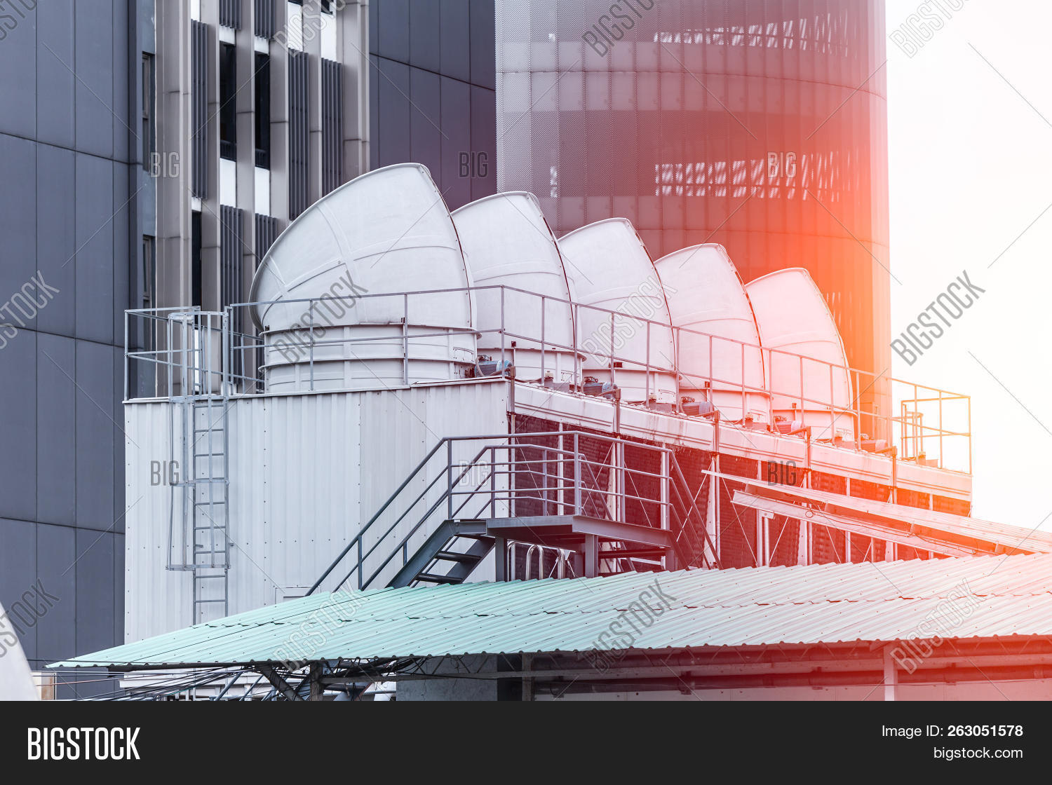 Water Cooling Tower Image & Photo (Free Trial) | Bigstock