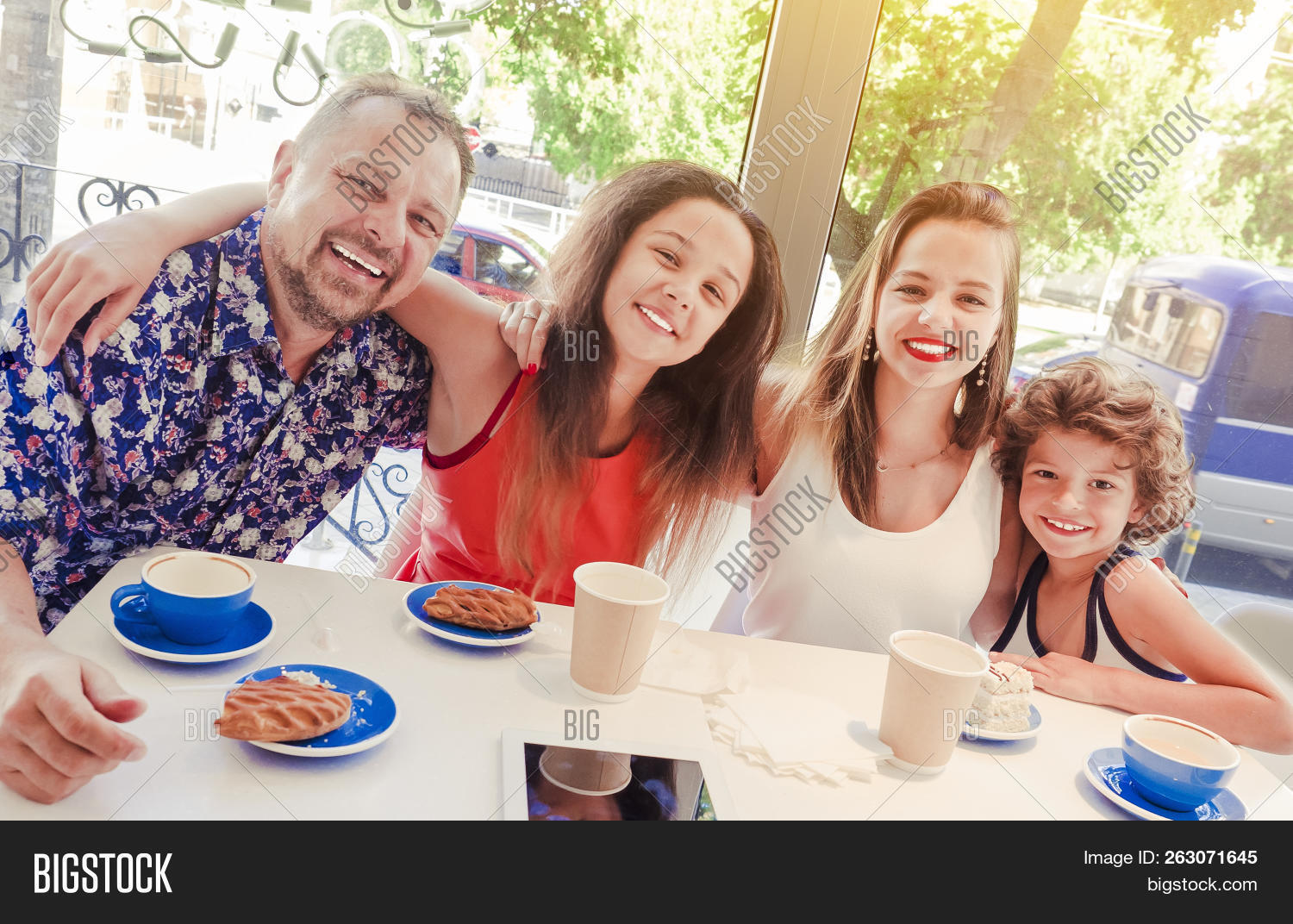 Family Enjoying Snack Image & Photo (Free Trial) | Bigstock