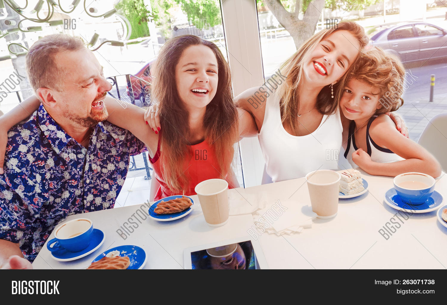 Family Enjoying Snack Image & Photo (Free Trial) | Bigstock