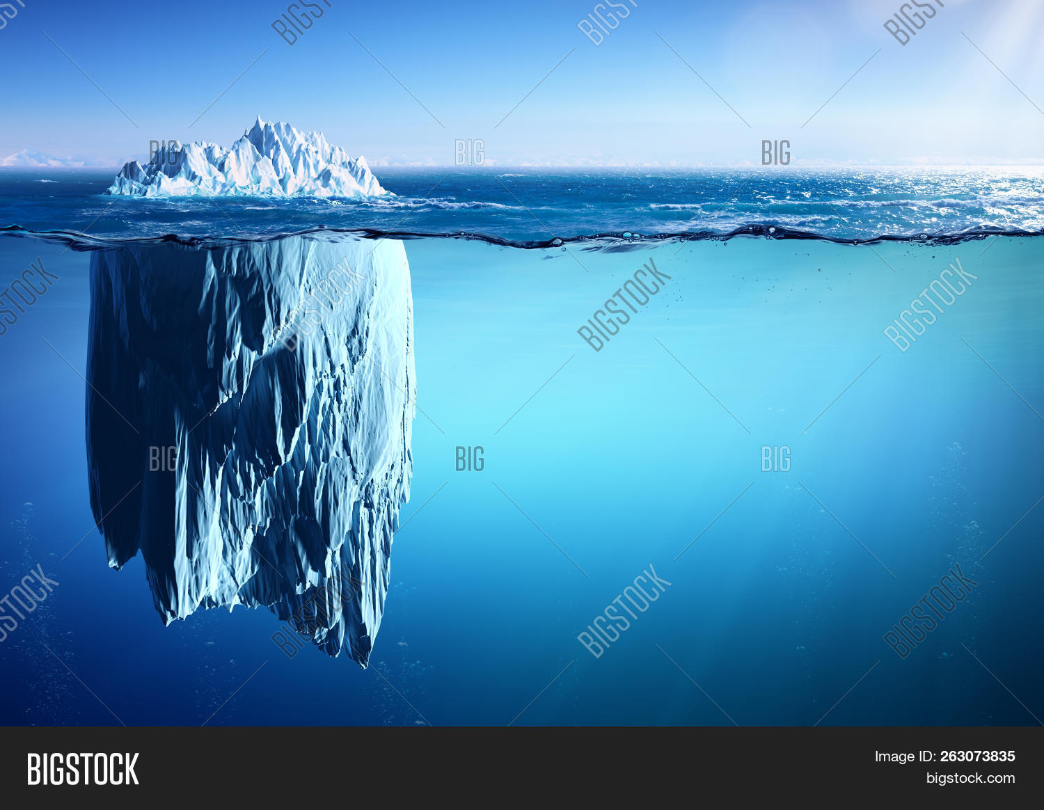 Iceberg Floating On Image & Photo (Free Trial) | Bigstock