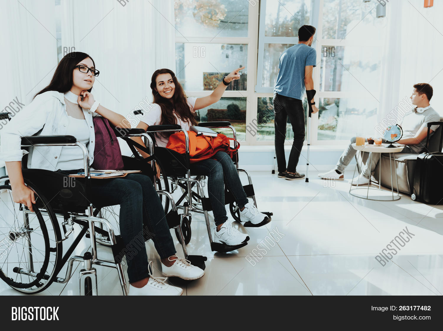 People Wheelchair. Image & Photo (Free Trial) | Bigstock