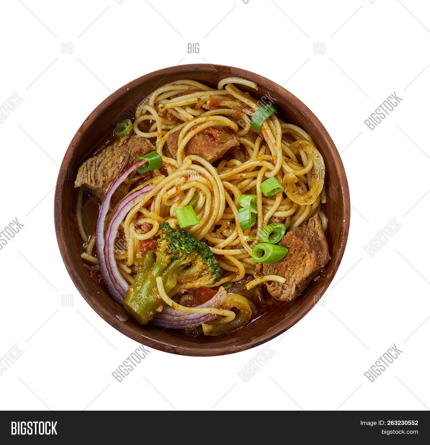Mongolian Beef Ramen, Image & Photo (Free Trial) | Bigstock