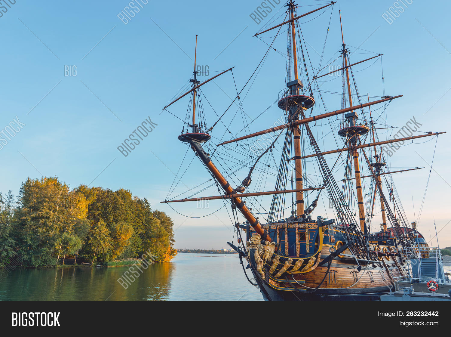 Wooden Old Ship Times Image & Photo (Free Trial) | Bigstock