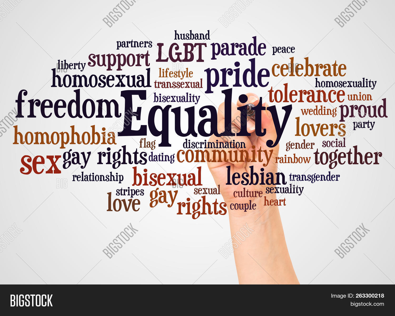 Equality Word Cloud Image & Photo (Free Trial) | Bigstock