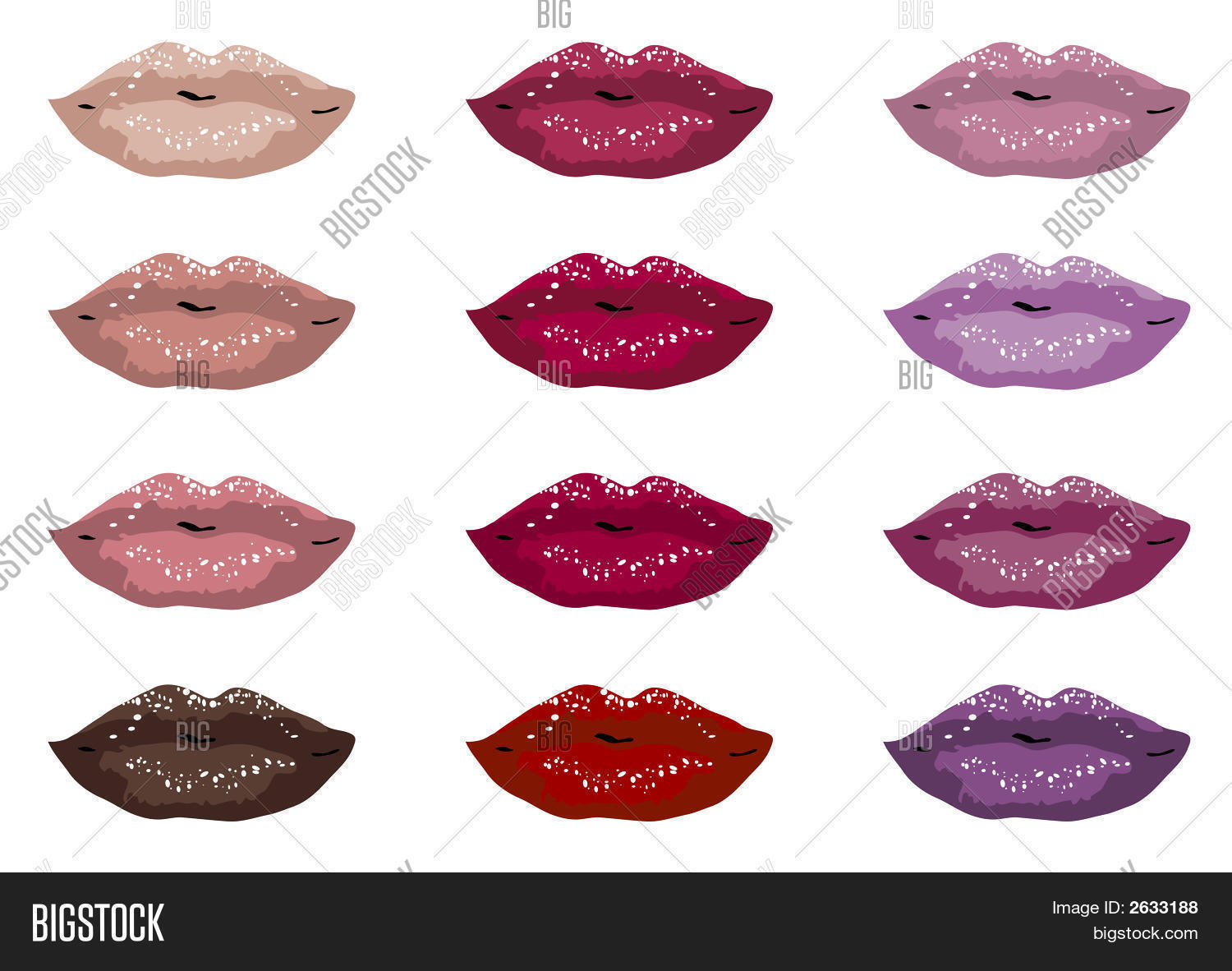 Lots Lips Image & Photo (Free Trial) | Bigstock