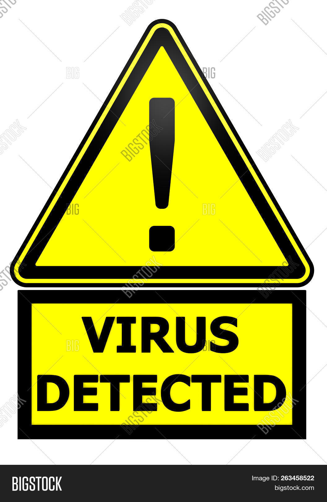 Virus Detected. Image & Photo (Free Trial) | Bigstock