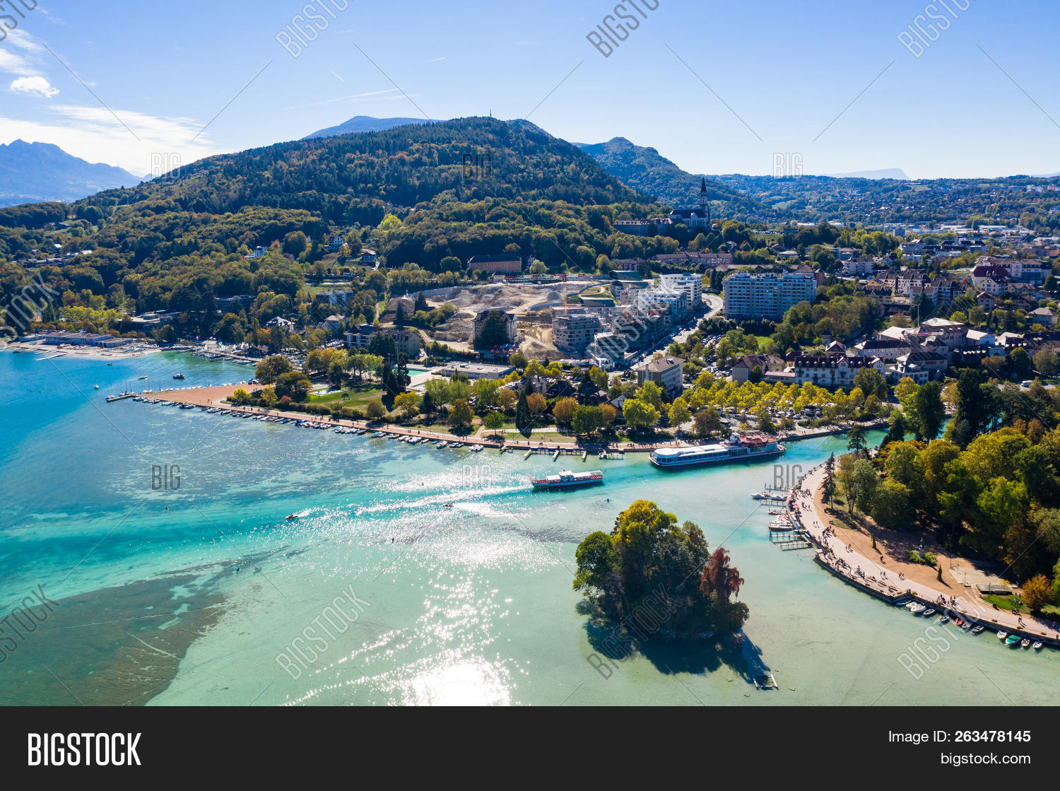 Aerial View Annecy Image & Photo (Free Trial) | Bigstock