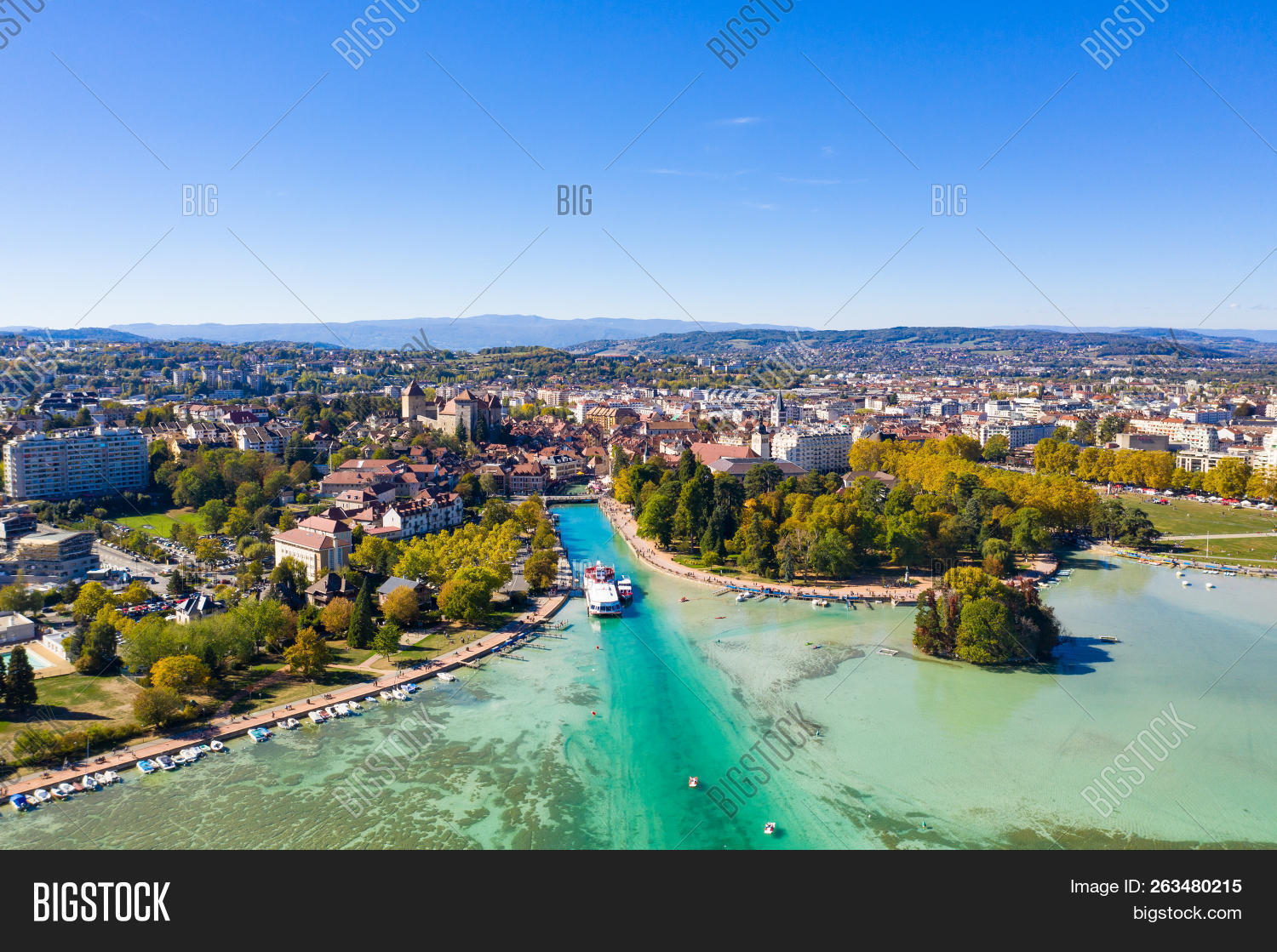 Aerial View Annecy Image & Photo (Free Trial) | Bigstock
