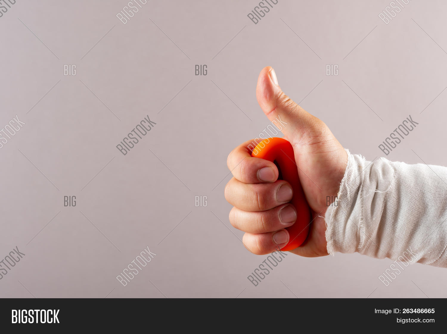 Hurt Hand Doing Image & Photo (Free Trial) | Bigstock