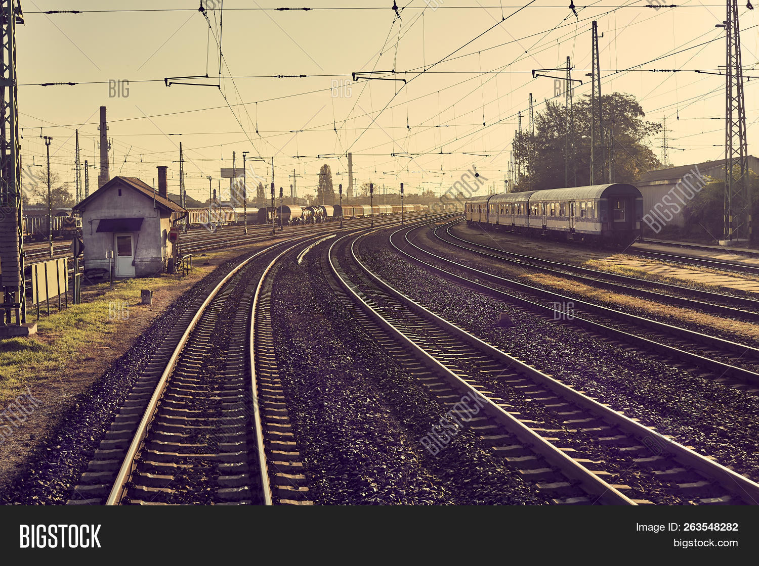 Many Railway Tracks Image & Photo (Free Trial) | Bigstock