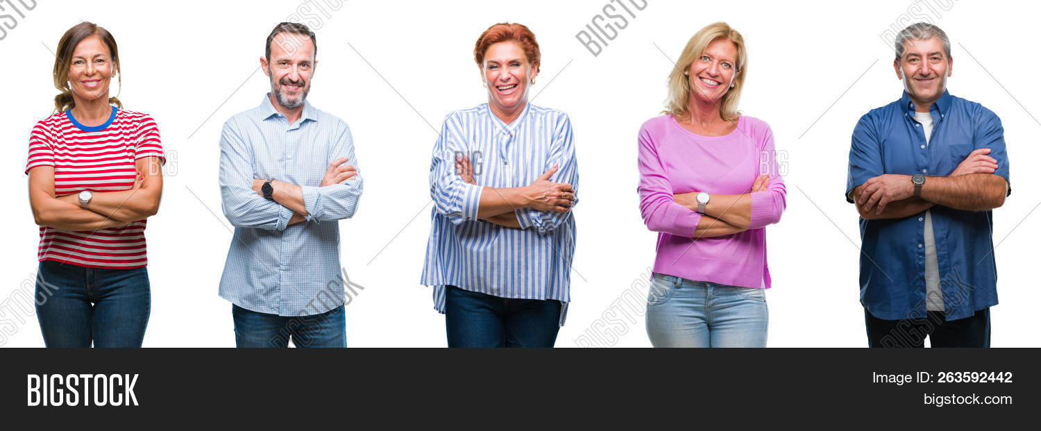 Collage Group Middle Image & Photo (Free Trial) | Bigstock