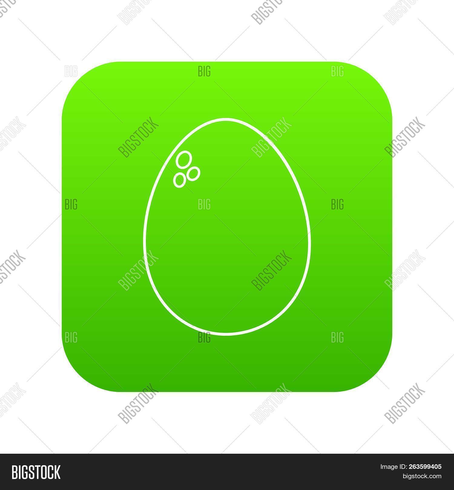 Egg Icon Green Image & Photo (Free Trial) | Bigstock