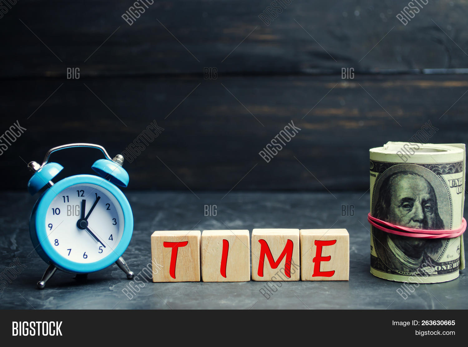 Blue Clock, Image & Photo (Free Trial) | Bigstock