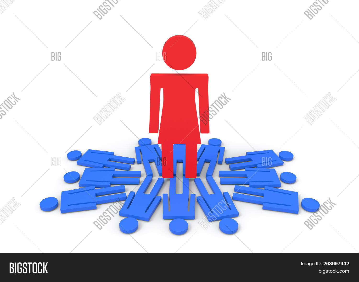 3d Rendering. Big Red Image & Photo (Free Trial) | Bigstock