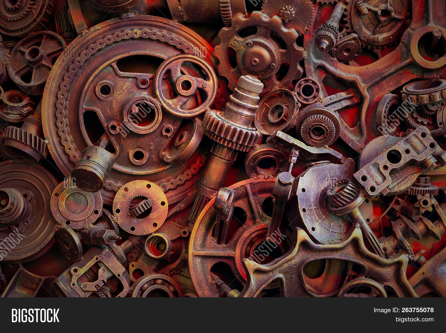 Machine Gears Background