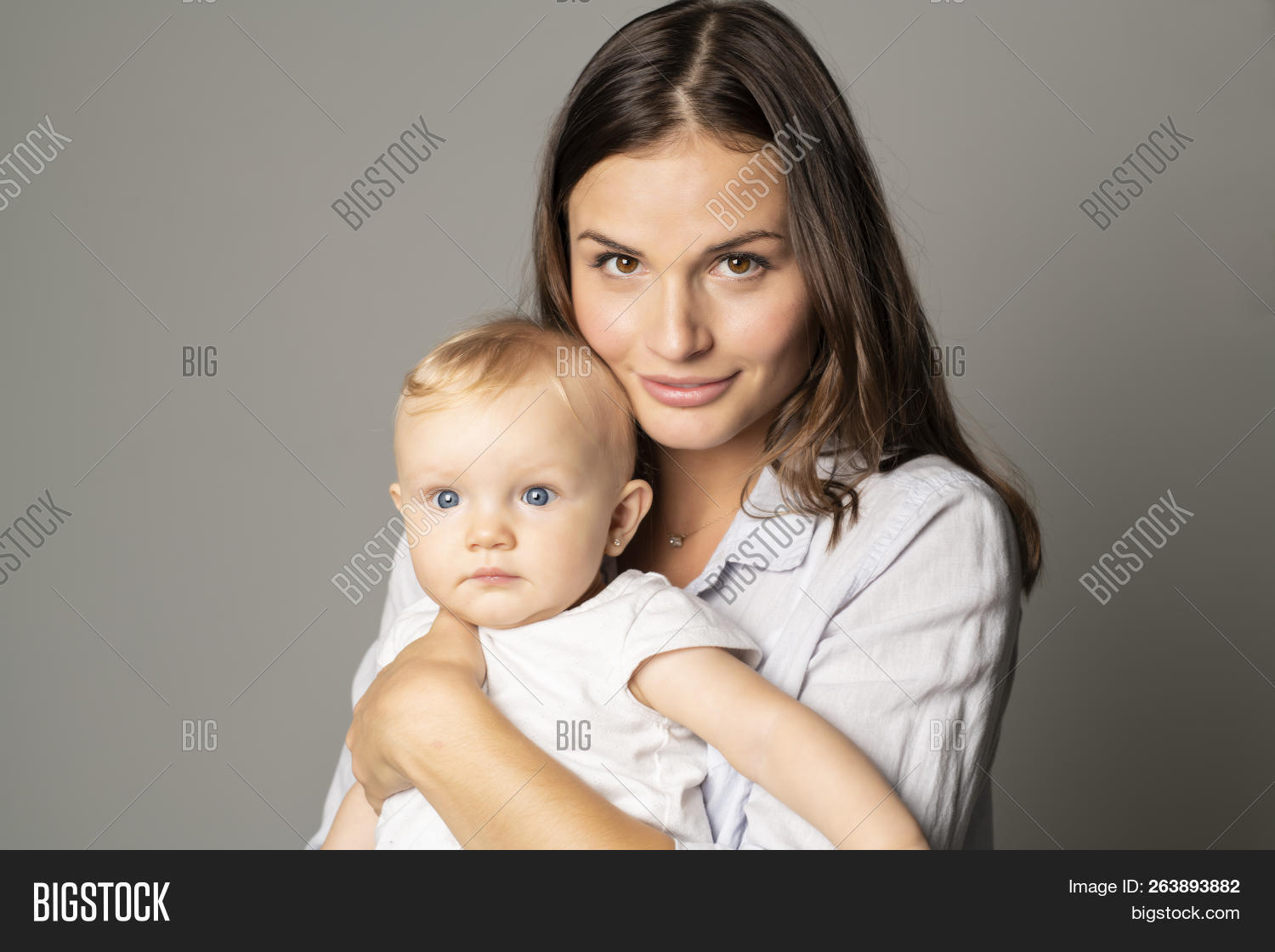 Mother Holdng His Baby Image & Photo (Free Trial) | Bigstock