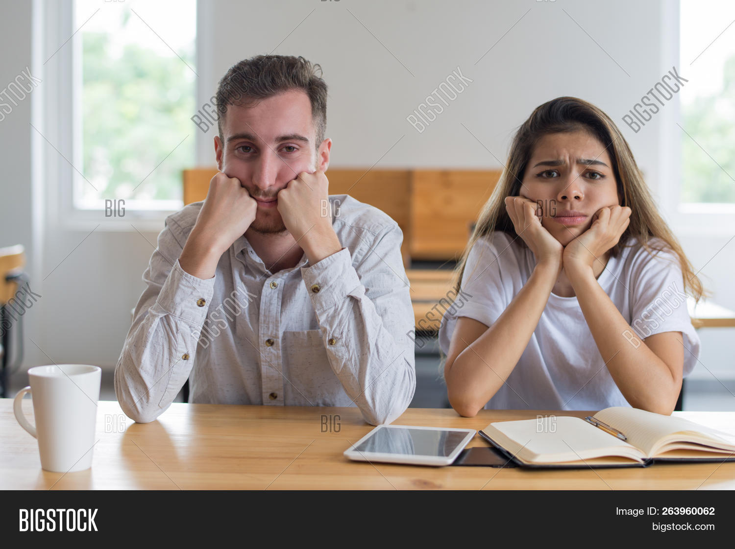 Bored Male Female Image & Photo (Free Trial) | Bigstock