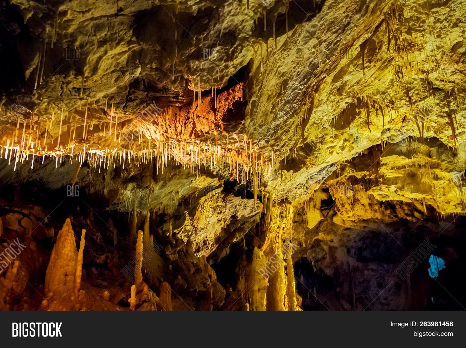 Ceiling Cave Colorful Image & Photo (Free Trial) | Bigstock