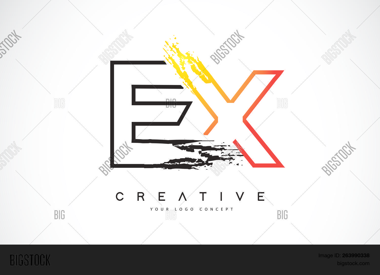 Ex Creative Modern Vector & Photo (Free Trial) | Bigstock