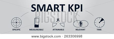 Smart Kpi Concept Vector & Photo (Free Trial) | Bigstock