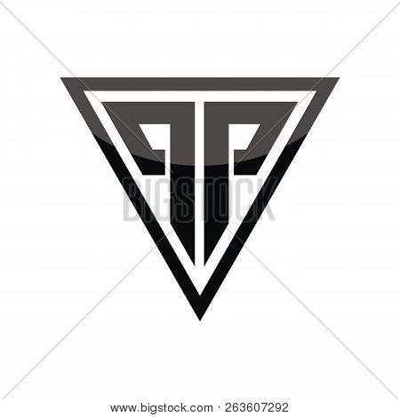 Double P Letter Form Vector & Photo (Free Trial) | Bigstock