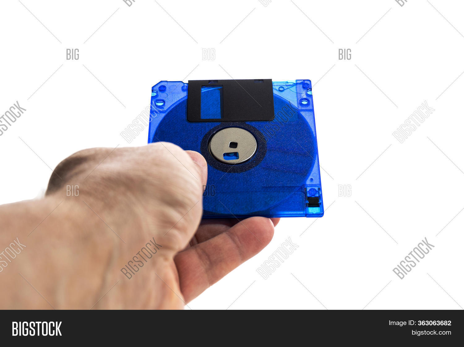 Hand Holding Floppy Image & Photo (Free Trial) | Bigstock