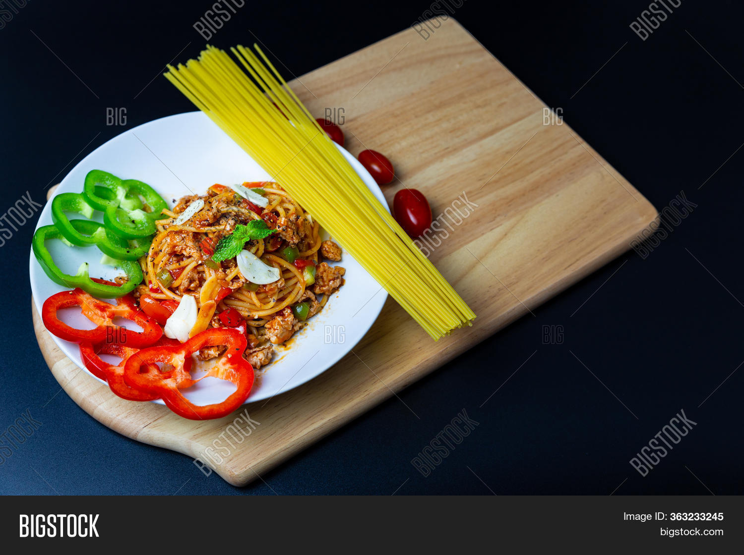 Delicious Spaghetti On Image & Photo (Free Trial) | Bigstock