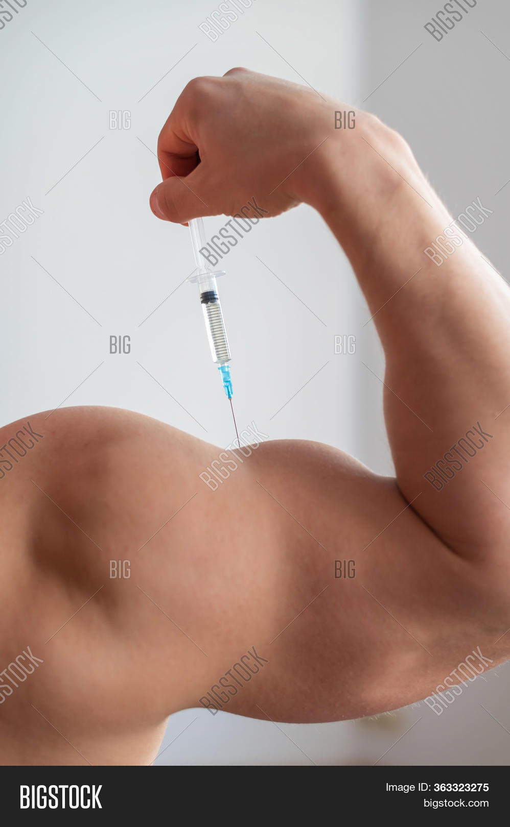 Close- Male Biceps. Image & Photo (Free Trial) | Bigstock